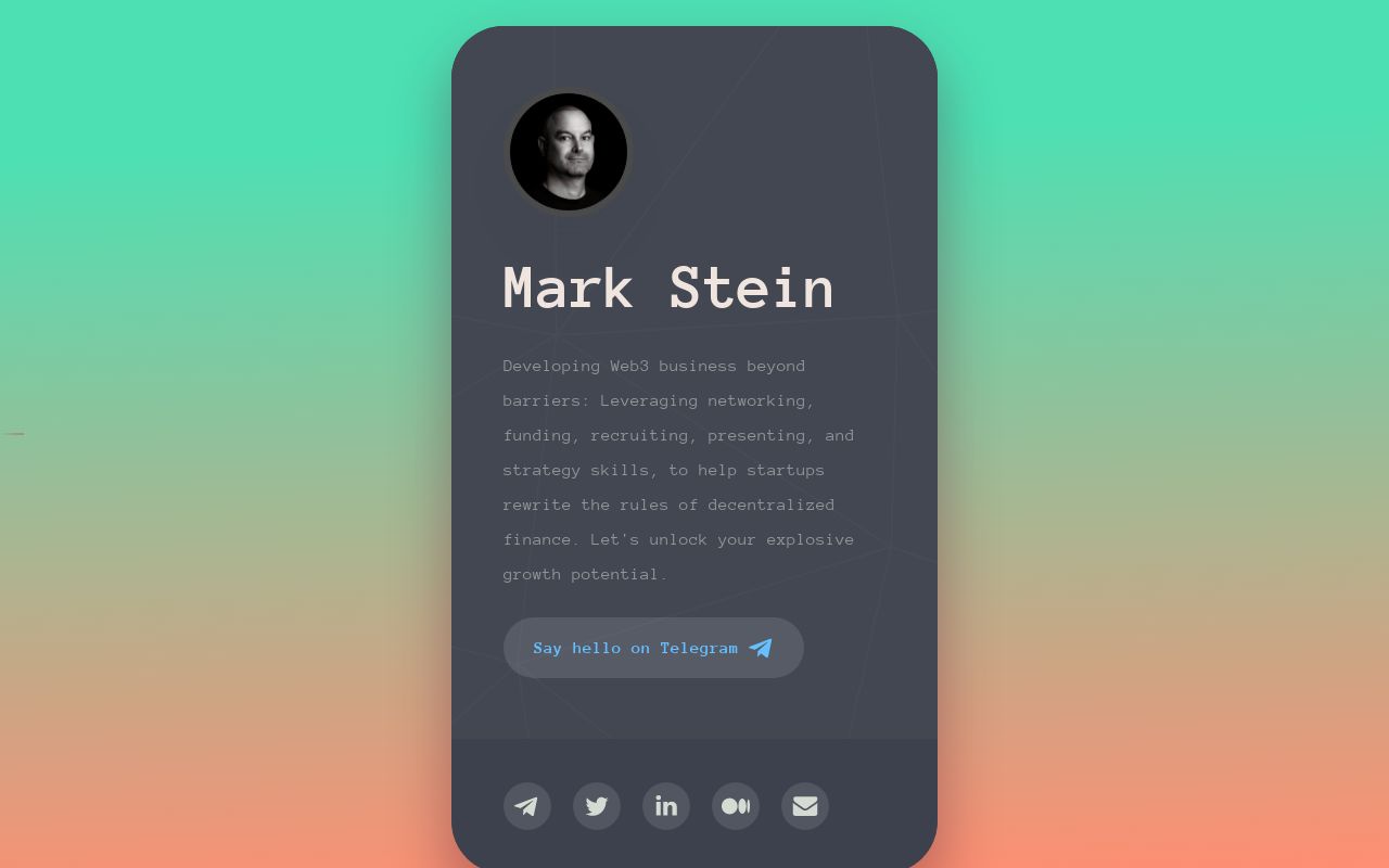 Connecting the Dots in Web3 | Mark Stein Business Development